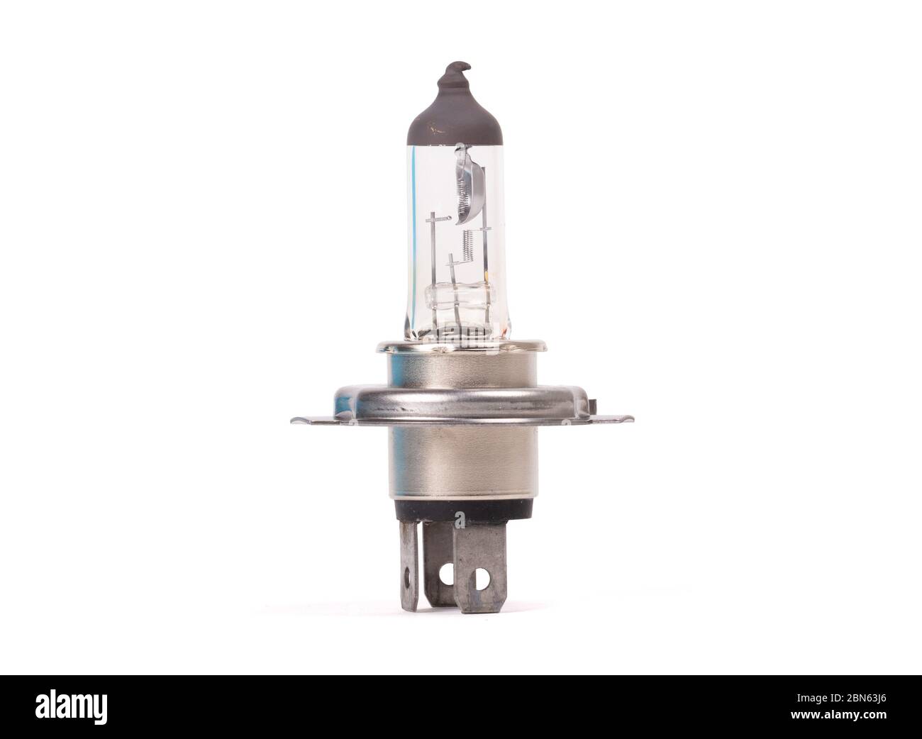 Halogen bulb for a car on a white background Stock Photo - Alamy