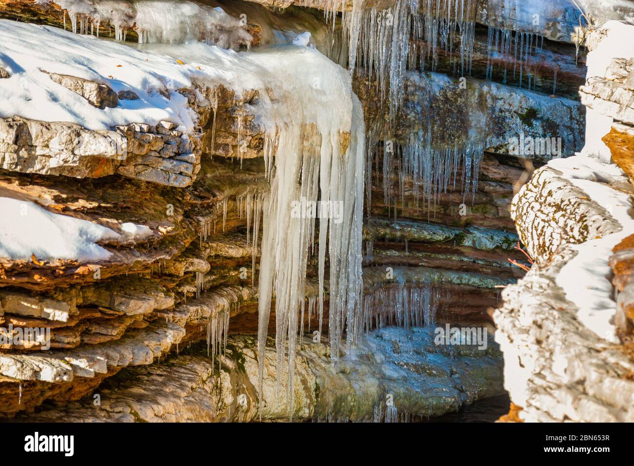 Italy Veneto - Valbelluna - San Antonio di Tortal - Trichiana Canyon ...