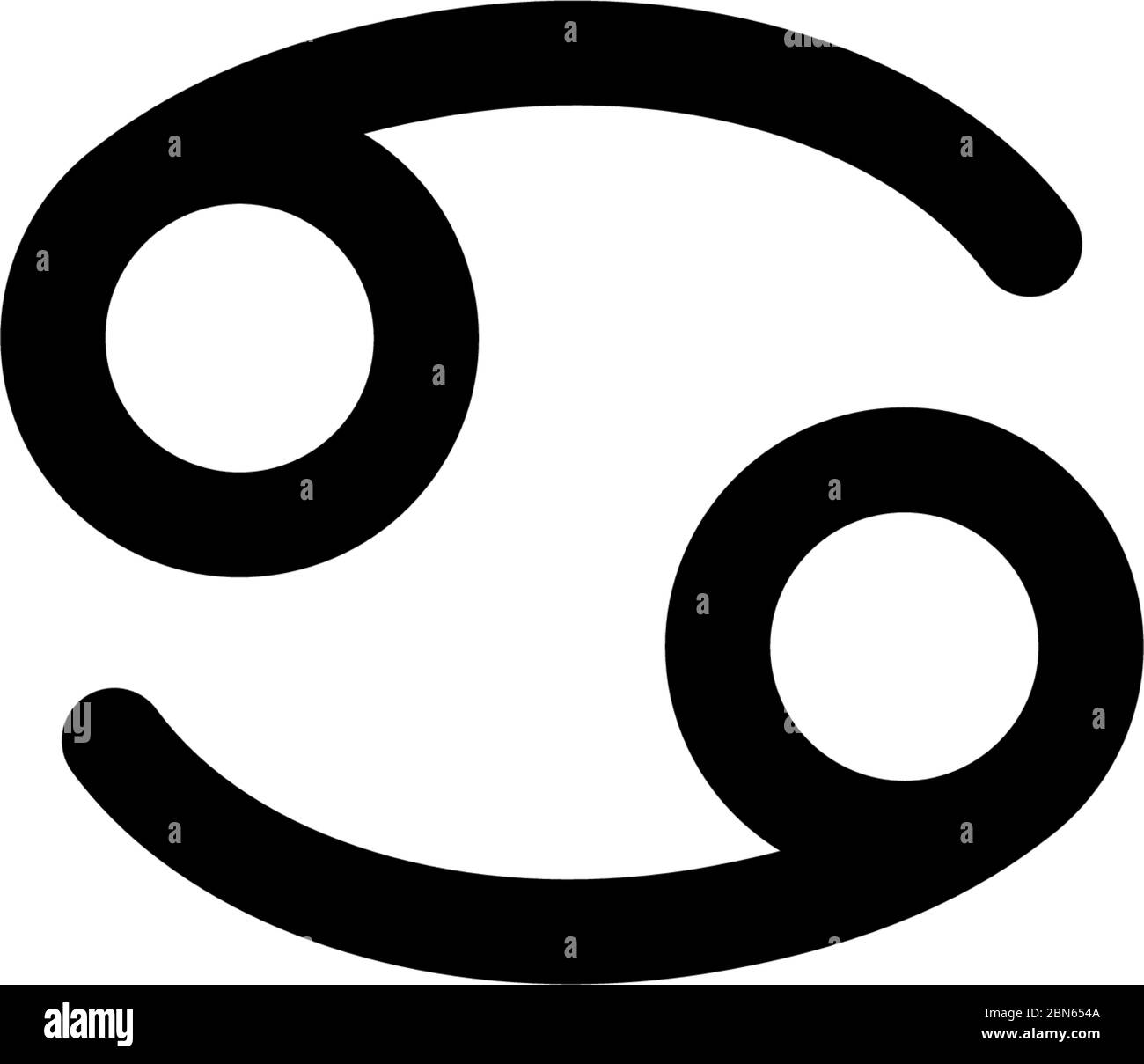 Sign of the zodiac. Cancer, the crab Stock Vector Image & Art - Alamy