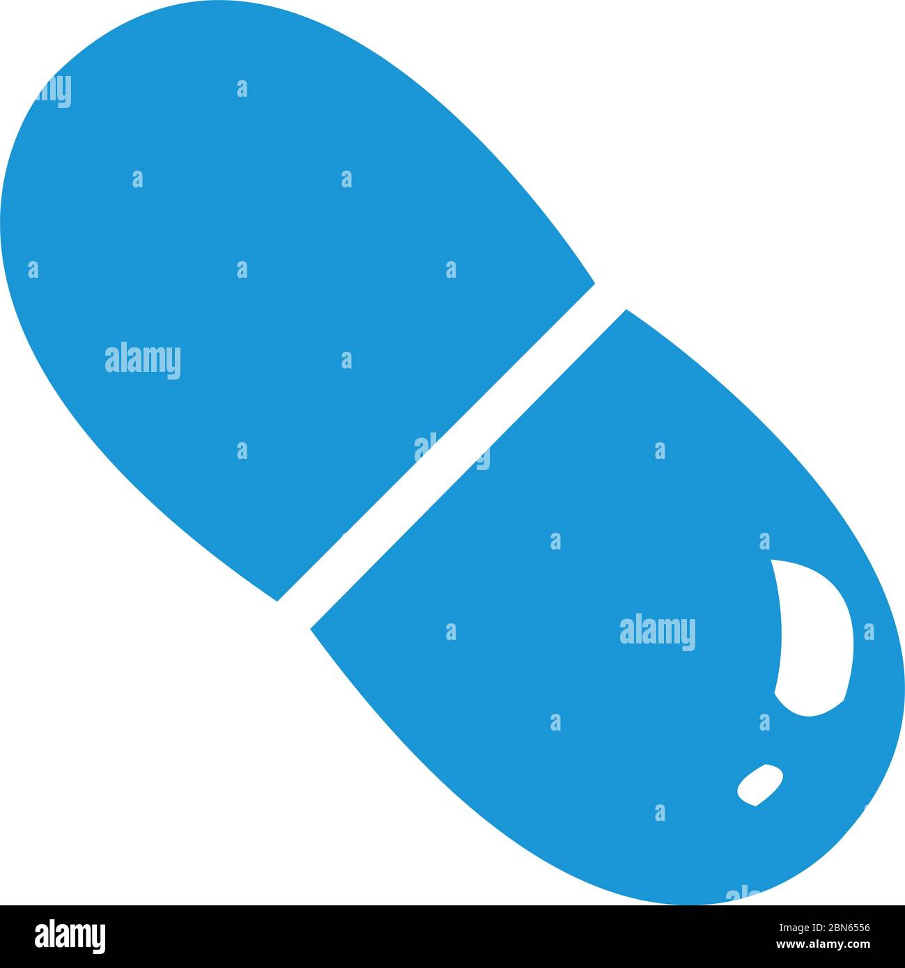 Medical pill icon over hi-res stock photography and images - Alamy