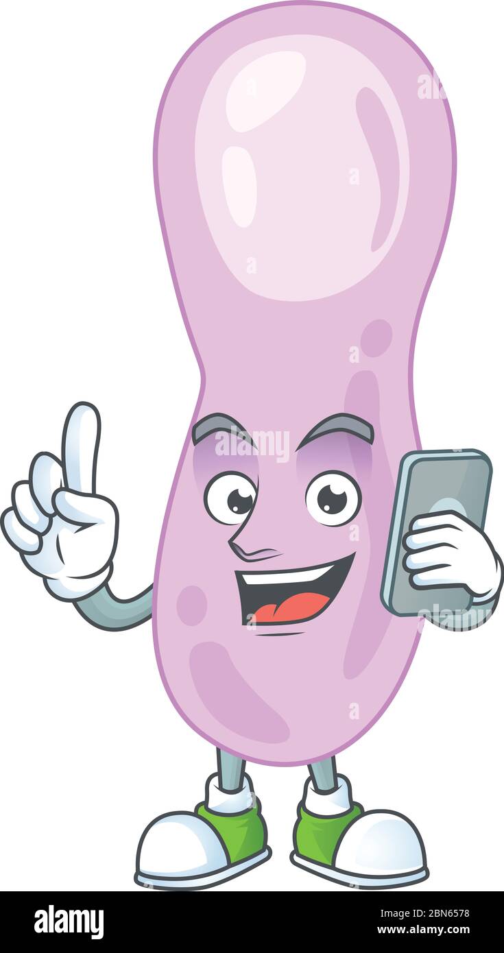 cartoon drawing concept of clostridium botulinum speaking with friends ...