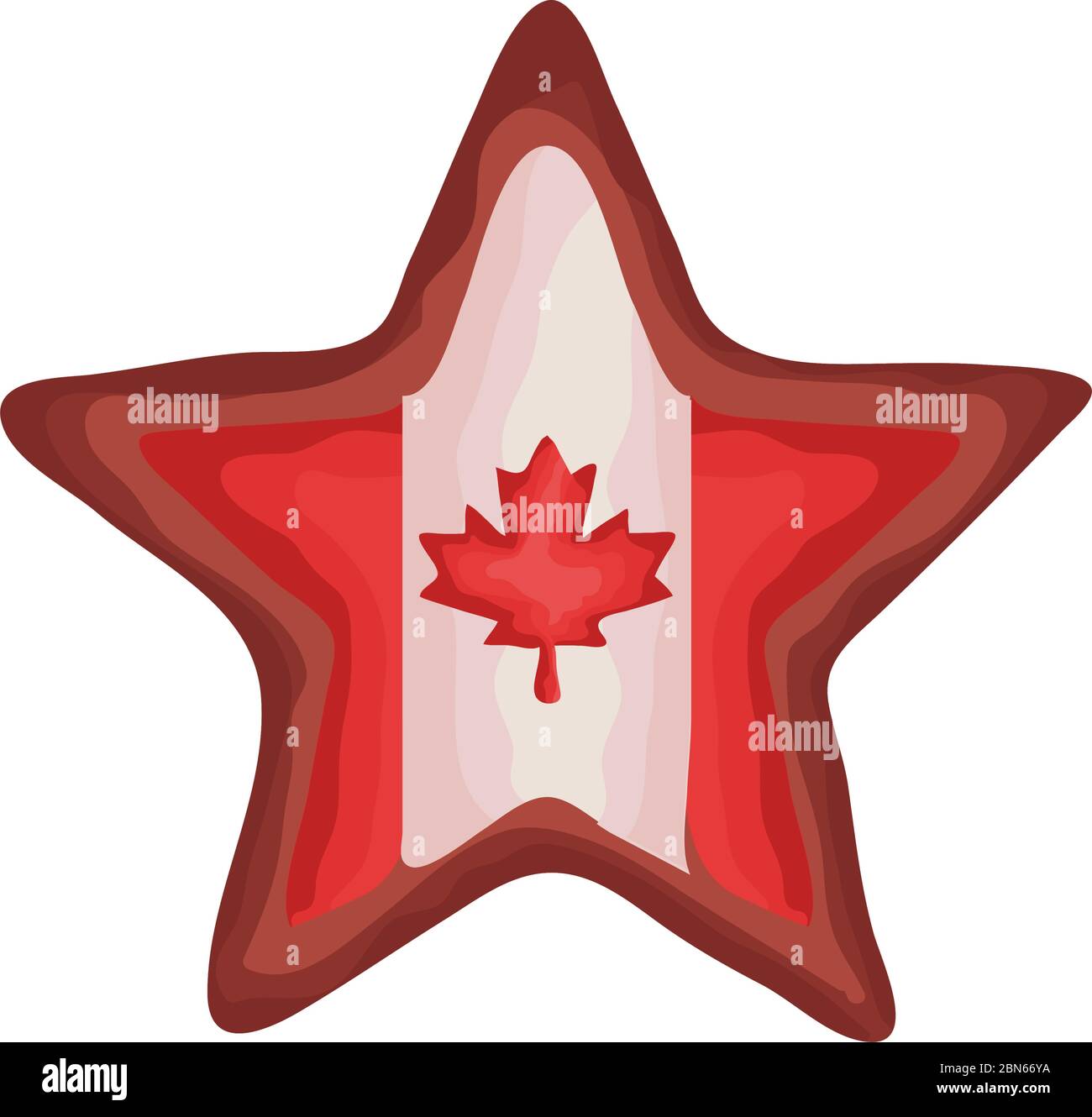 The north star canada Stock Vector Images - Alamy