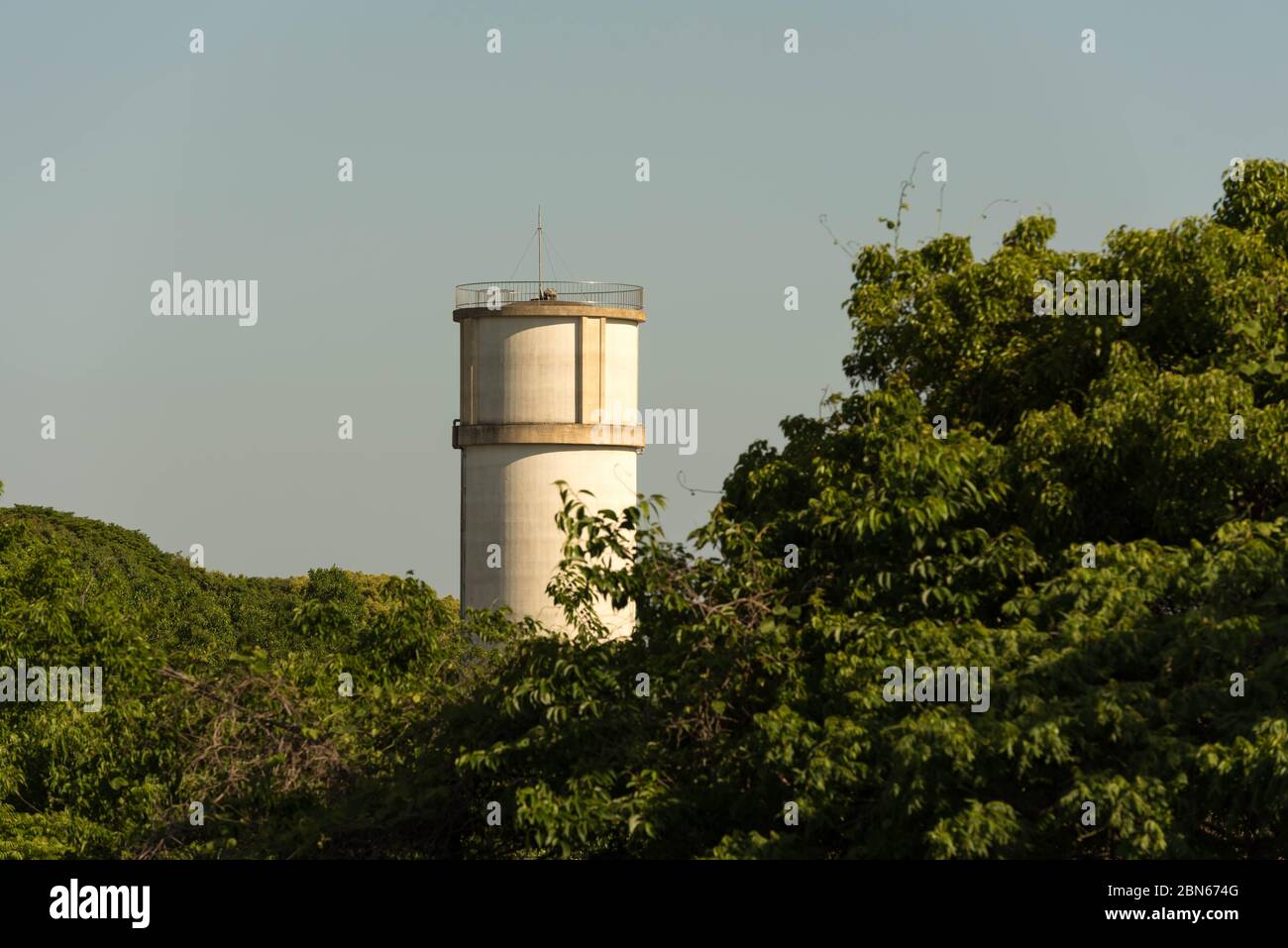 Town water tank supply system Stock Photo - Alamy