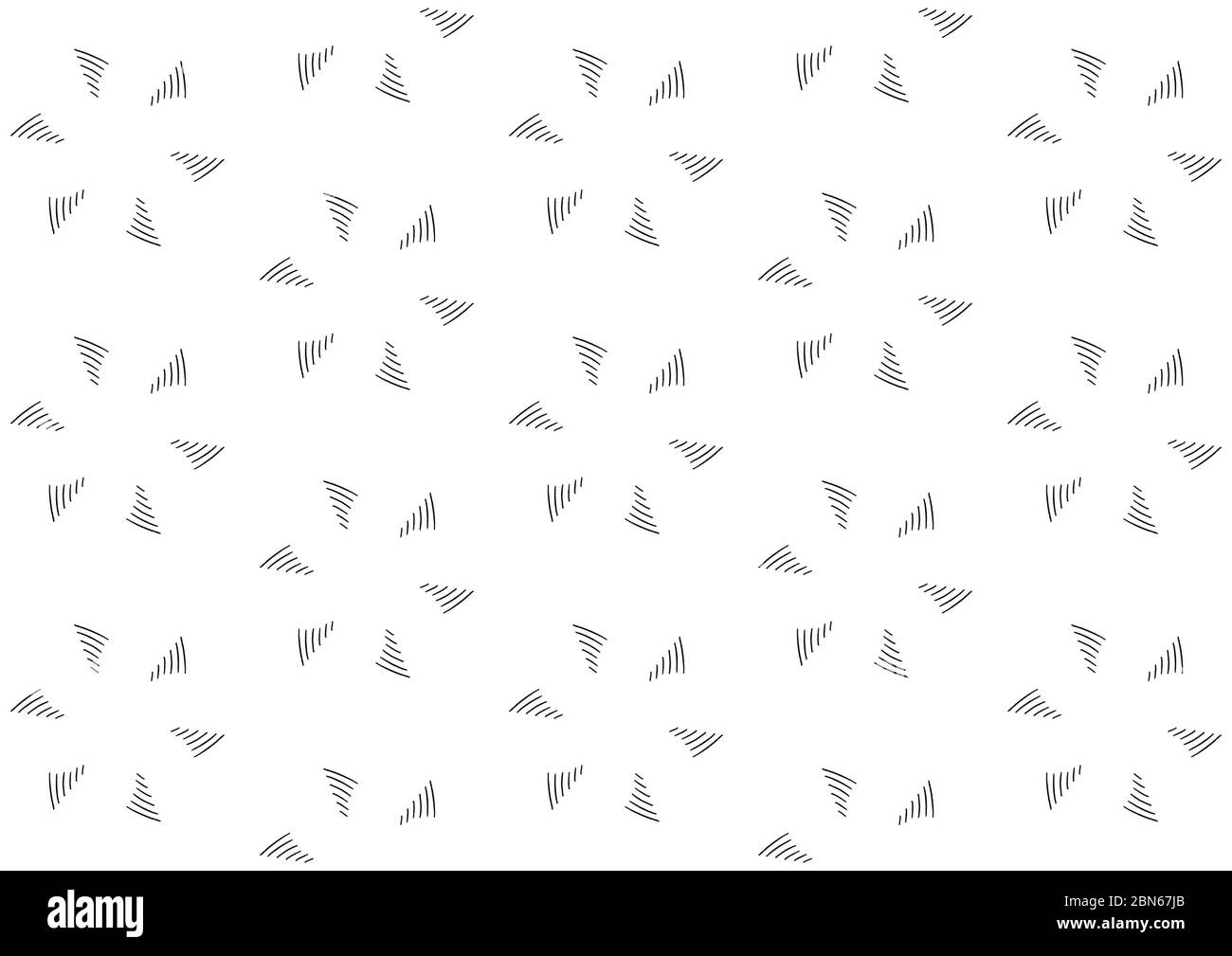 Seamless pattern minimal style and modern, line art in sense of ...