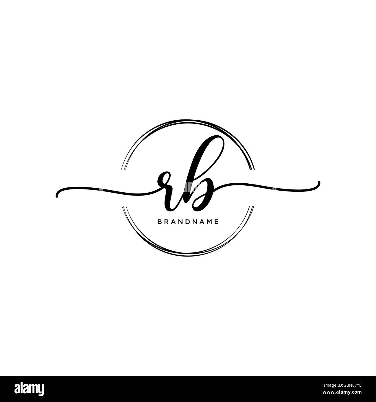 Rb Letter Logo Vector High Resolution Stock Photography and Images - Alamy