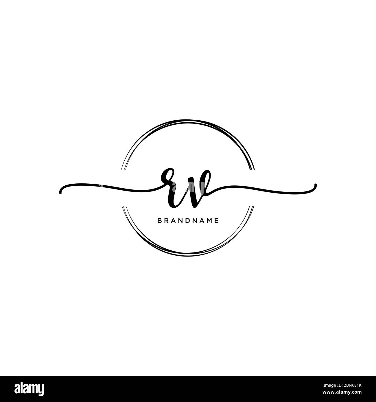 Initial rv hi-res stock photography and images - Alamy