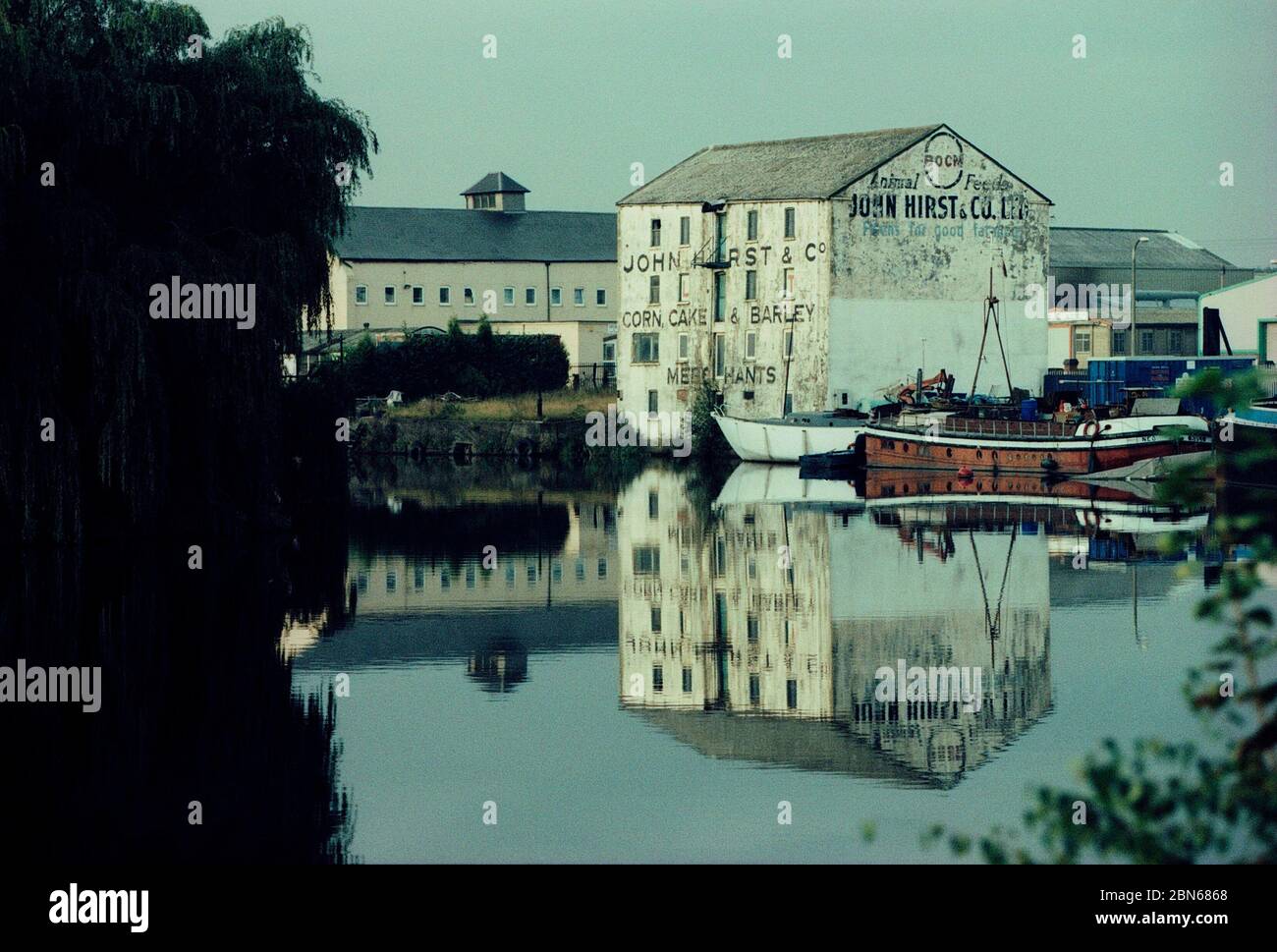 The river calder at Wakefield, west Yorkshire, northern england Stock ...