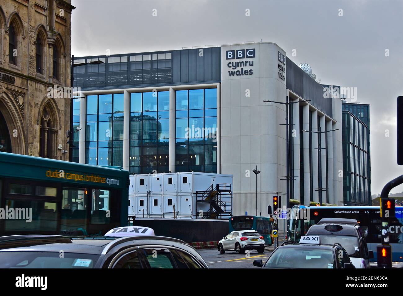 Cardiff central bus station hi-res stock photography and images - Alamy