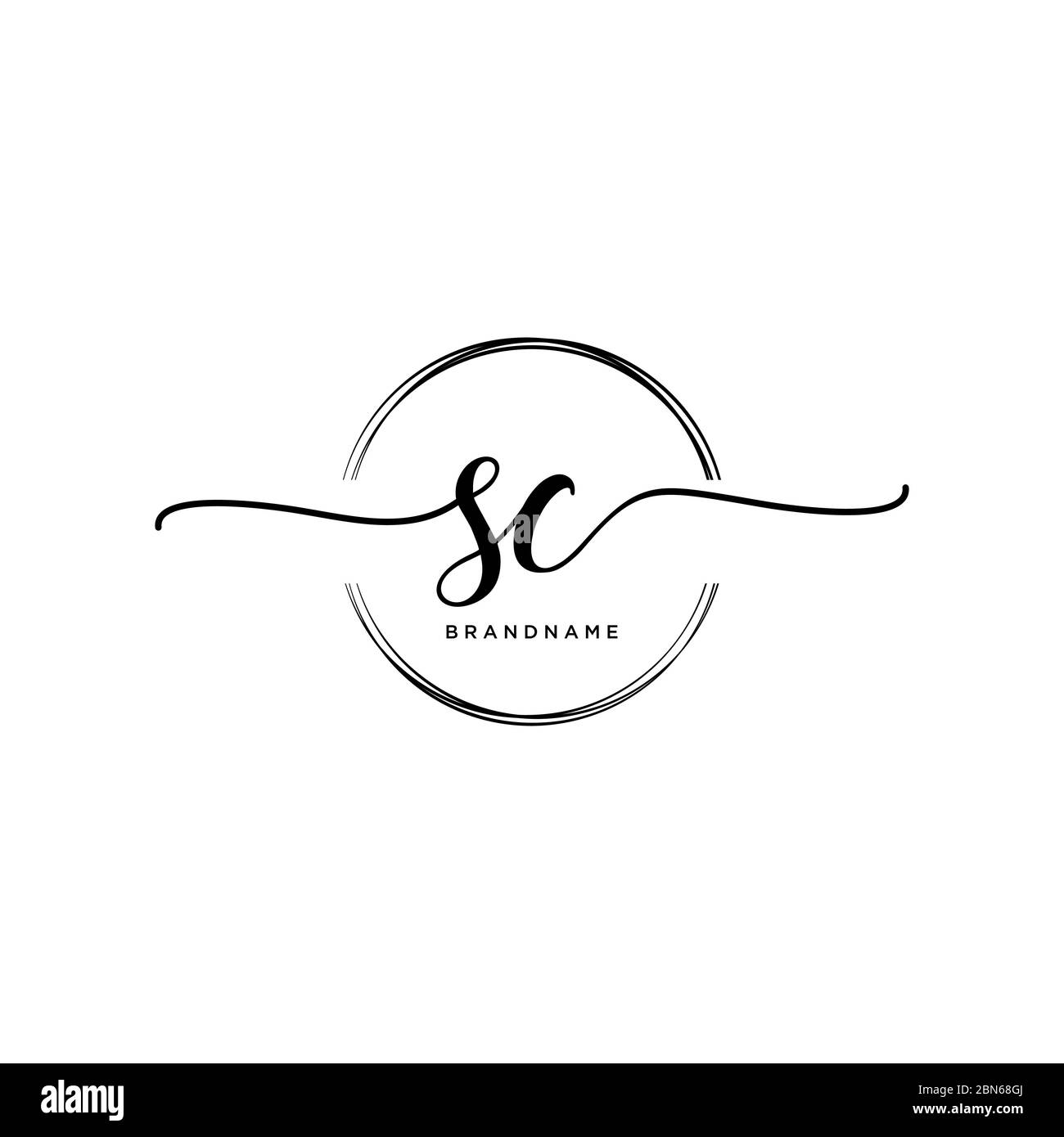 Letter sc vector vectors Cut Out Stock Images & Pictures - Alamy