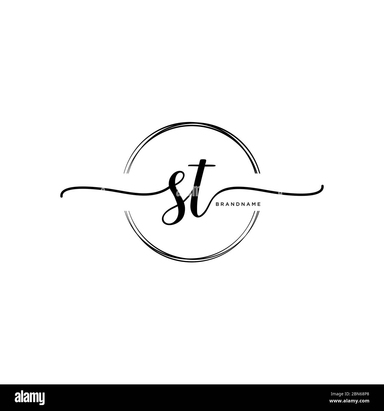 Letter st vector vectors hi-res stock photography and images - Alamy
