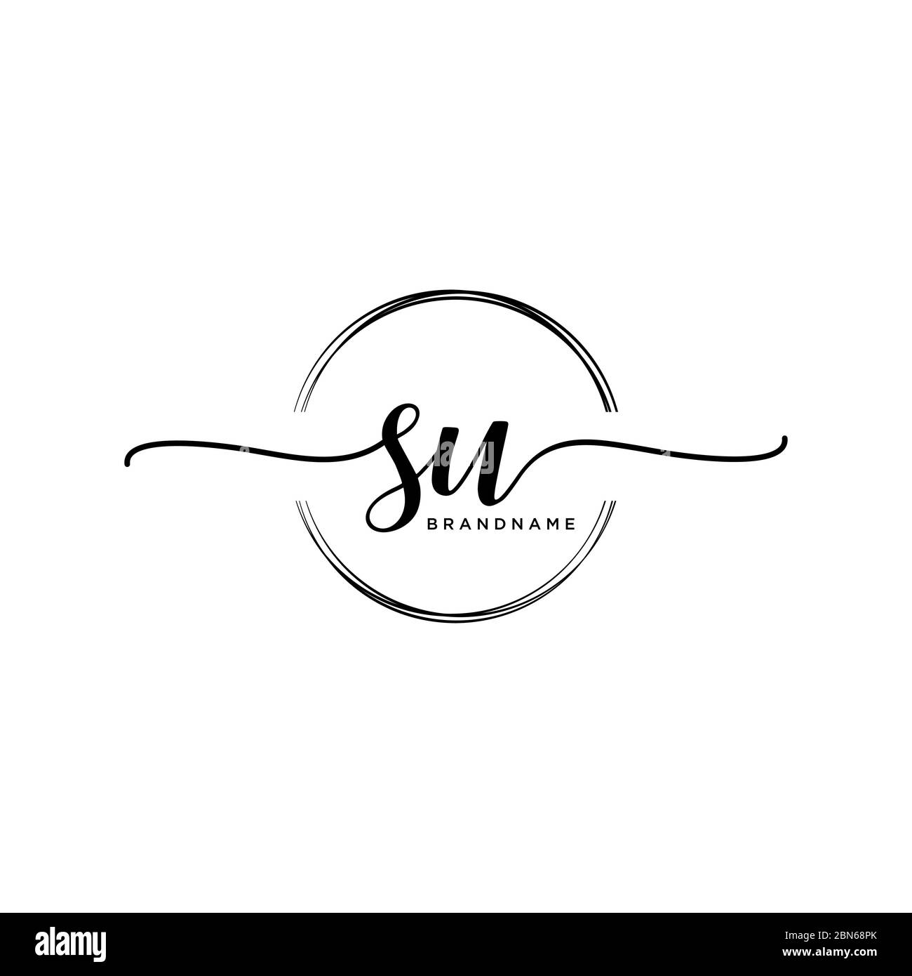 Su initials logo Stock Vector Images - Alamy