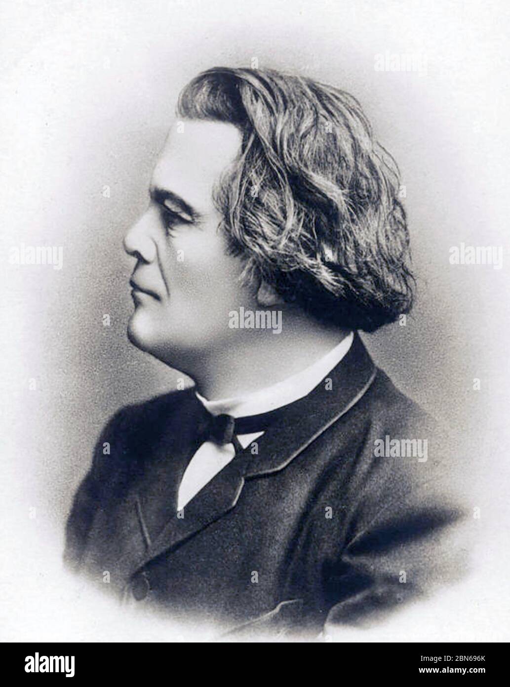 ANTON RUBINSTEIN (1829-1894) Russian composer and conductor Stock Photo ...