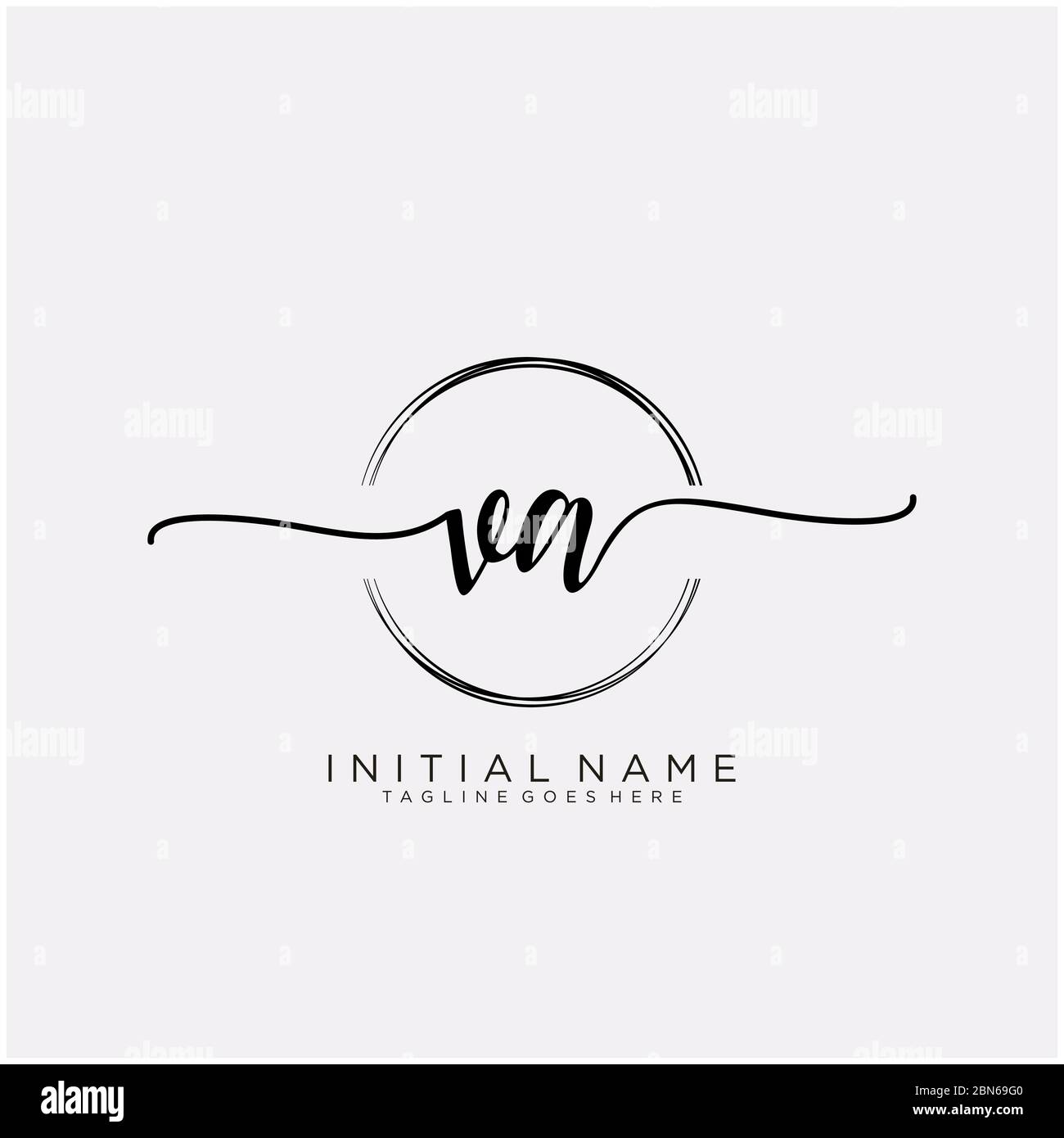 Initial va logo hi-res stock photography and images - Alamy