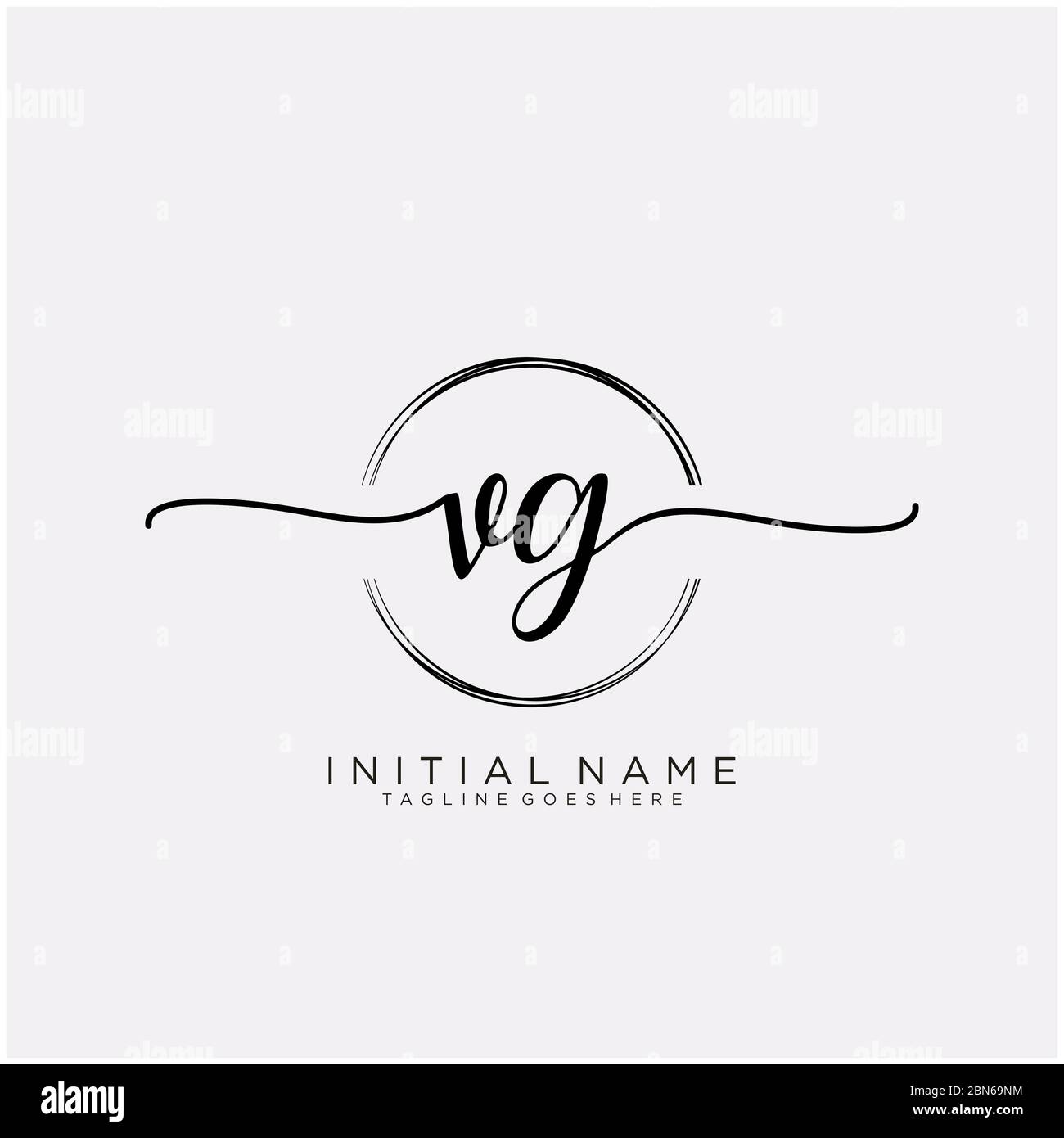 Letter vg logo hi-res stock photography and images - Alamy