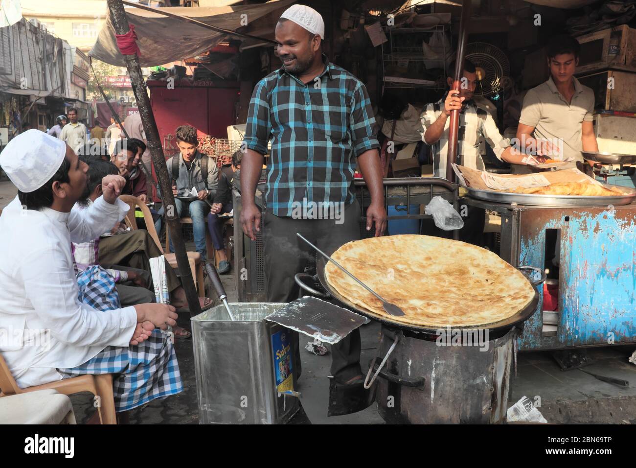 Indian bread market hi-res stock photography and images - Alamy
