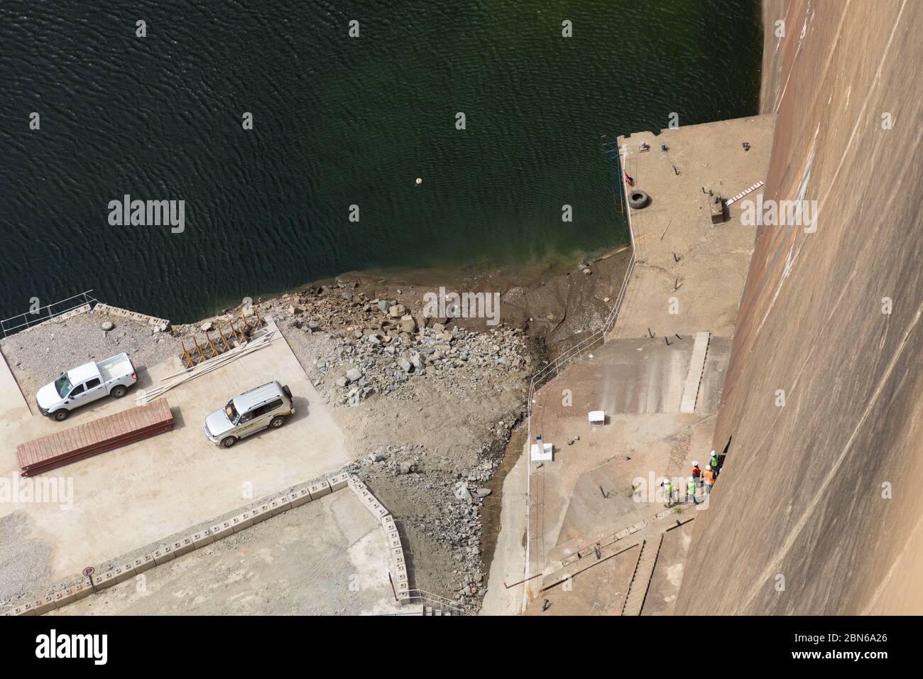 Lake Kariba dam, Zimbabwe Stock Photo - Alamy