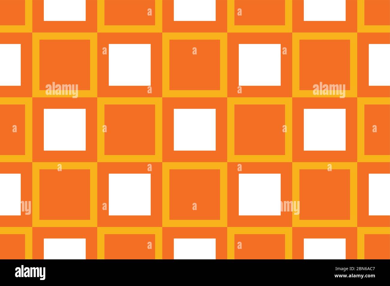 Seamless geometric pattern, texture or background vector in orange ...