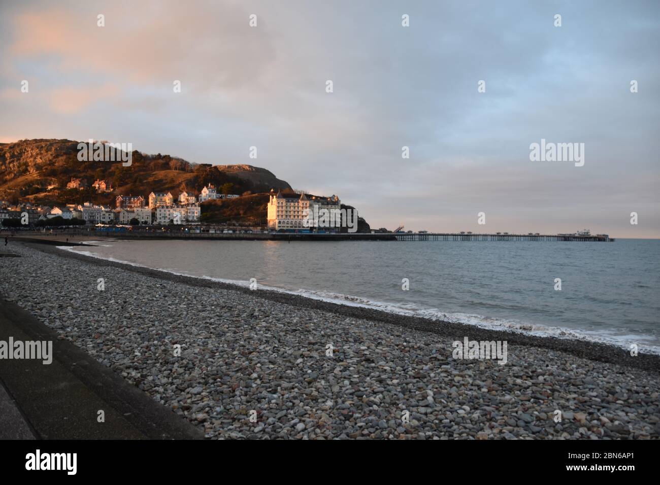 Pebbles Beach Wales Llandudno High Resolution Stock Photography and ...