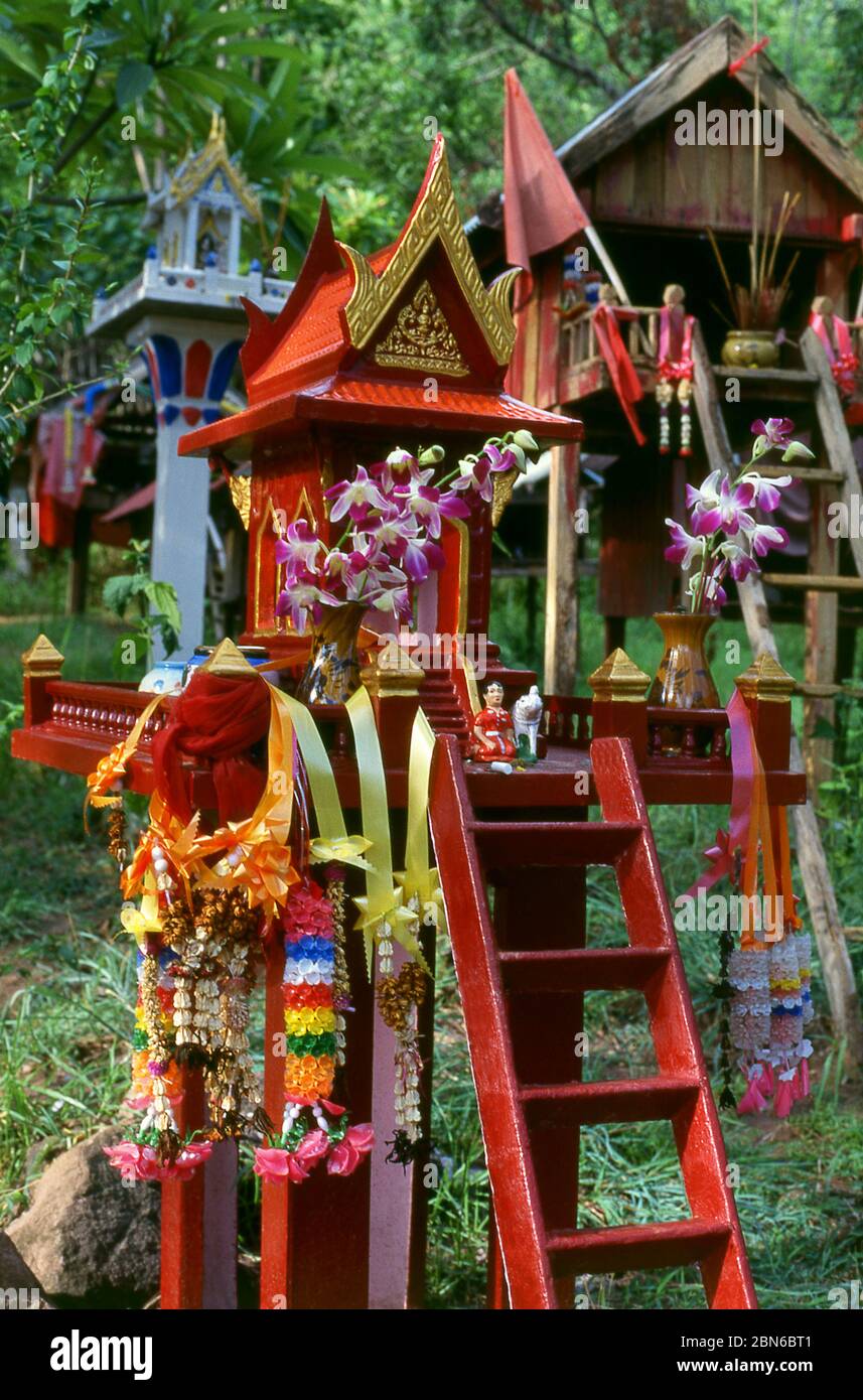 Spirit houses hi-res stock photography and images - Alamy