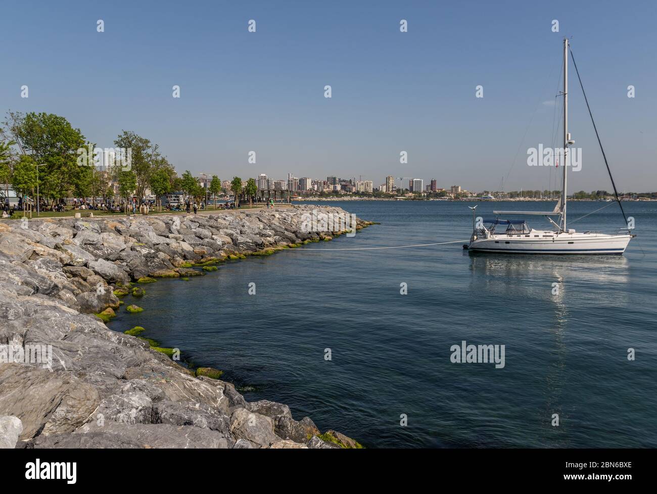 Istanbul, Turkey - located on the Asian side of the Bosporus, Kadiköy ...
