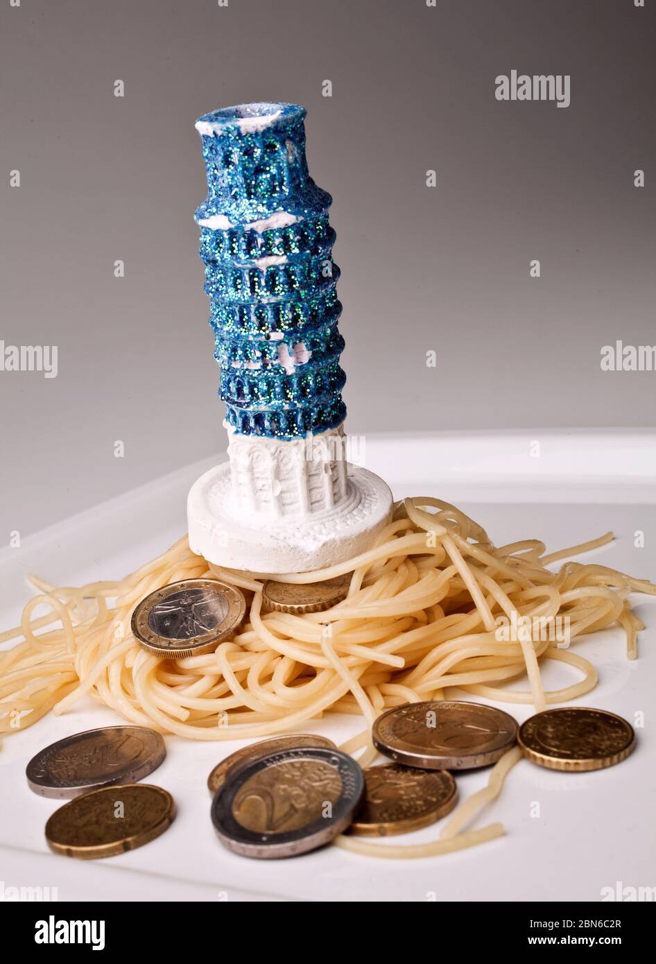 Euro, EUR, coin, coins, money, cash, currency, Leaning Tower of Pisa ...