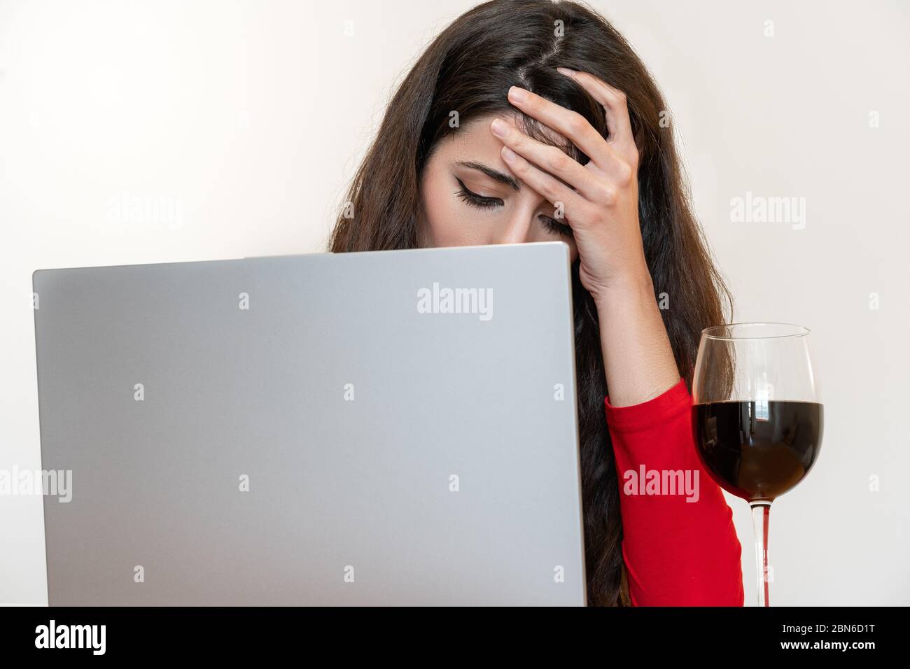 Drunk student laptop hi-res stock photography and images - Alamy