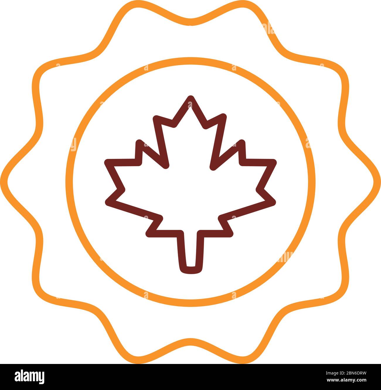 Shiny maple leaf Stock Vector Images - Alamy