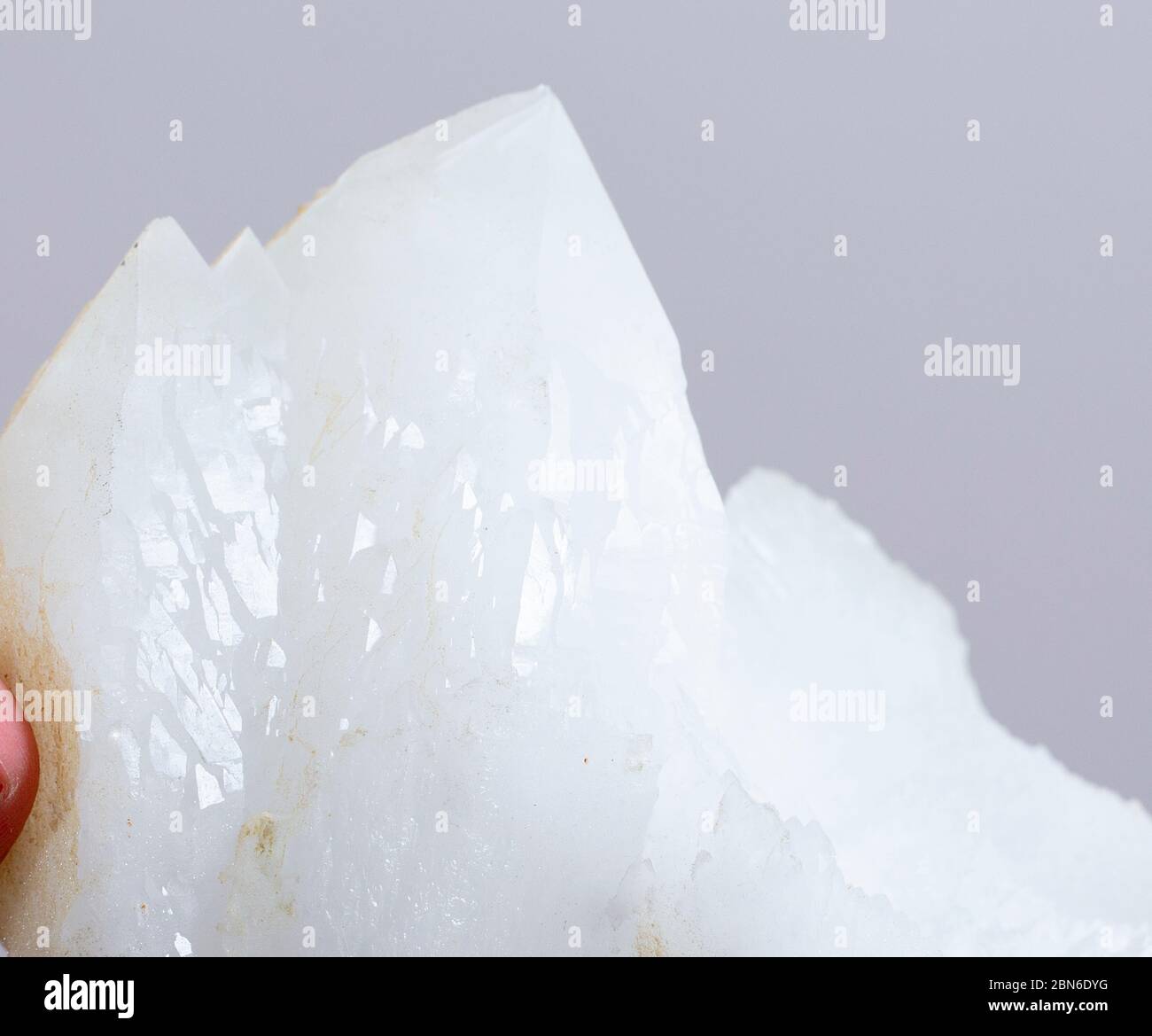 mineral specimen quartz gem stone rock geology Stock Photo - Alamy