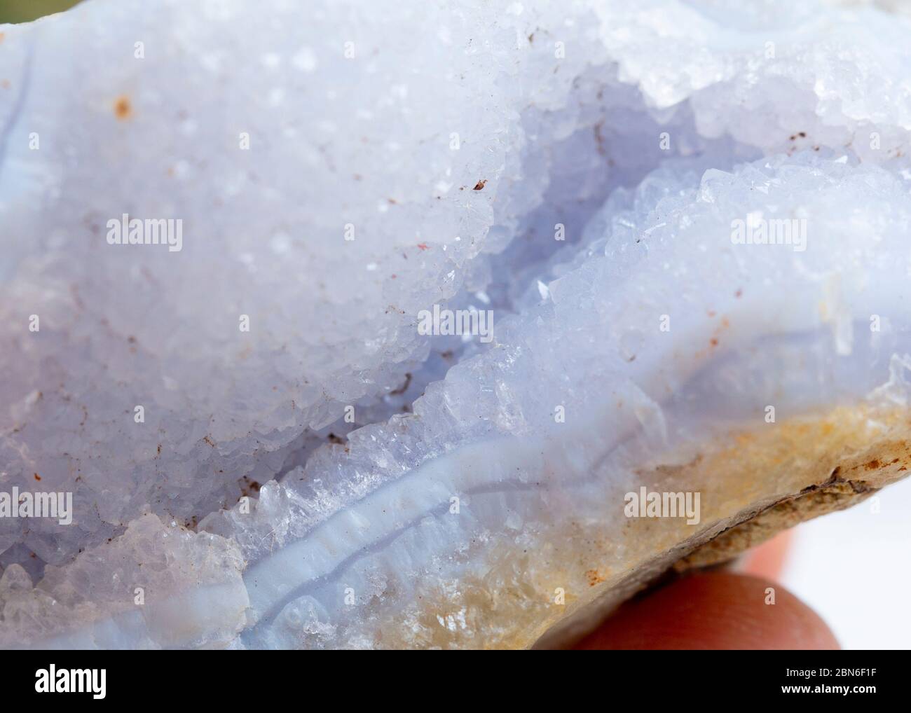 mineral specimen quartz gem stone rock geology Stock Photo - Alamy