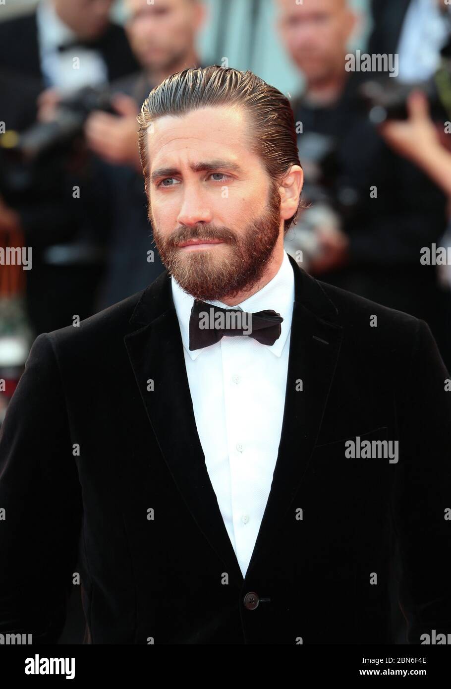 VENICE, ITALY - SEPTEMBER 02: Jake Gyllenhall attends the opening ...