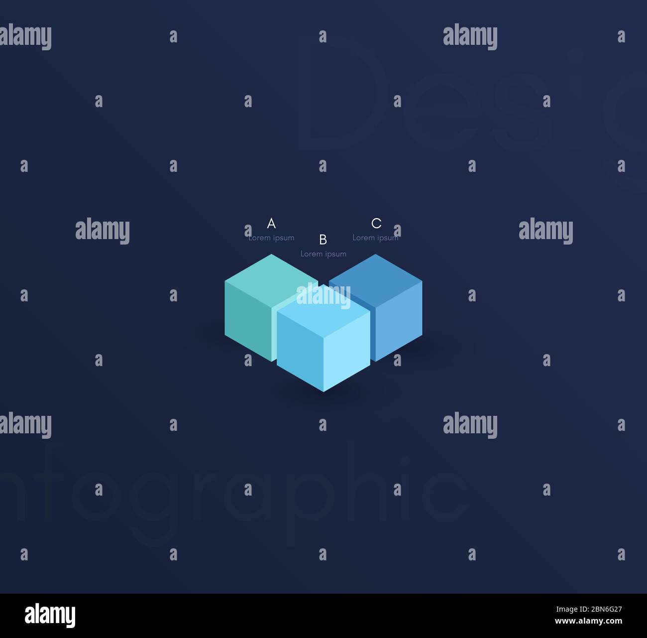 Vector graphic infographics. Template for creating web applications ...