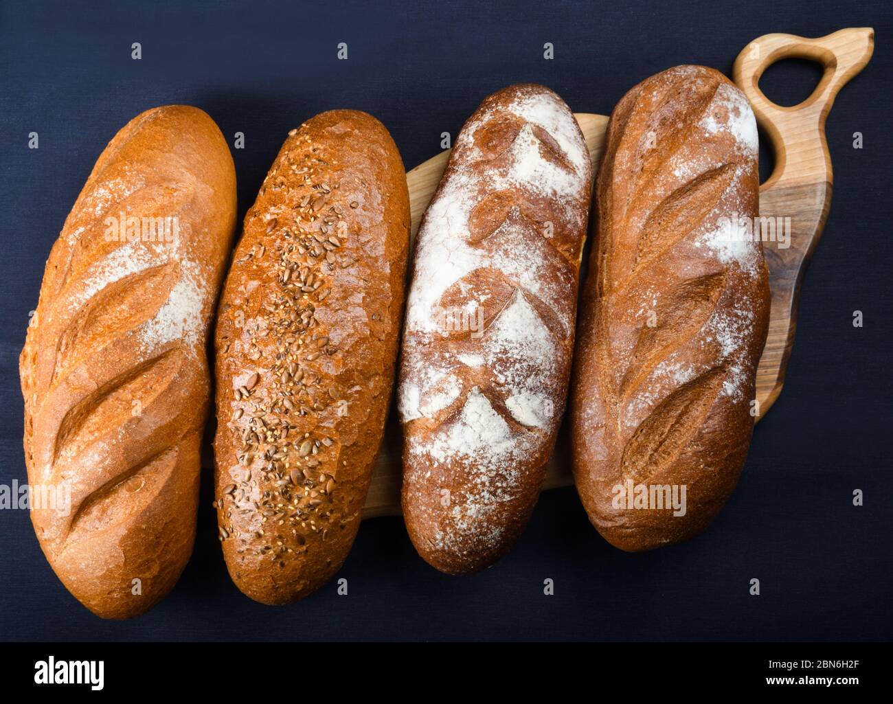 Mix different kind bread hi-res stock photography and images - Alamy