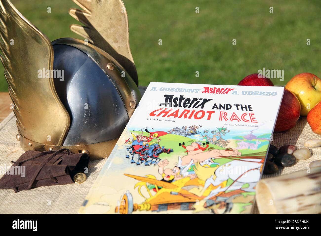 Asterix and the Chariot Race by Jean-Yves Ferri, Illustrated by Didier CONRAD, English version ...