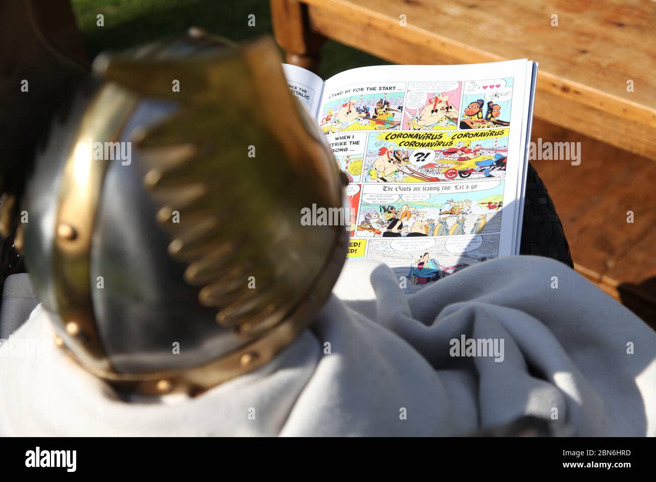 Asterix and obelix illustration hi-res stock photography and images - Alamy