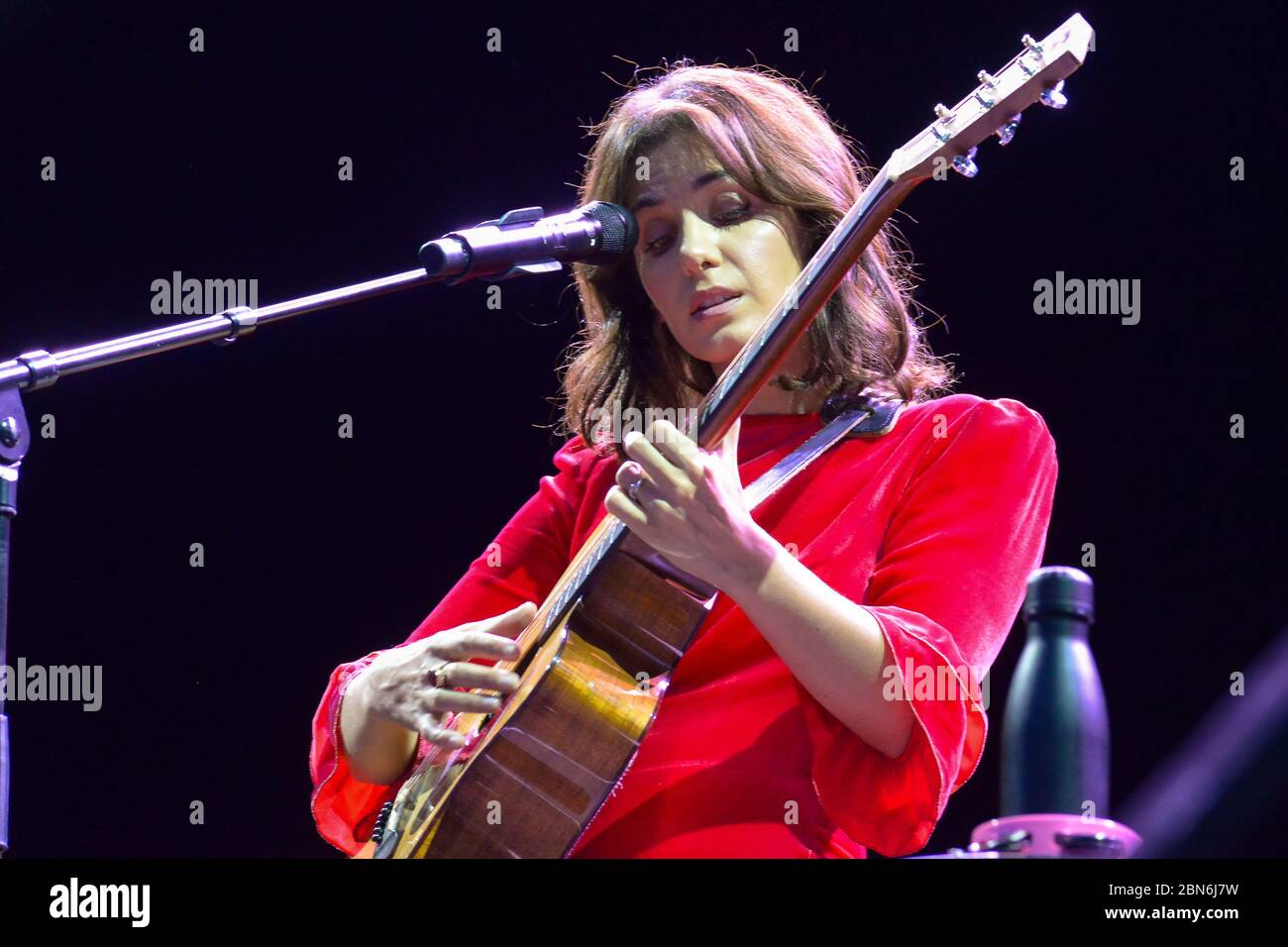Aachen, Germany August 31, 2019: Kurpark Classix - 2019 Katie Melua at ...