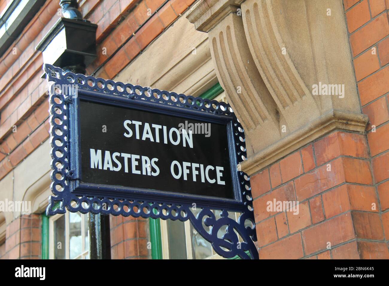 Station master office hi-res stock photography and images - Alamy