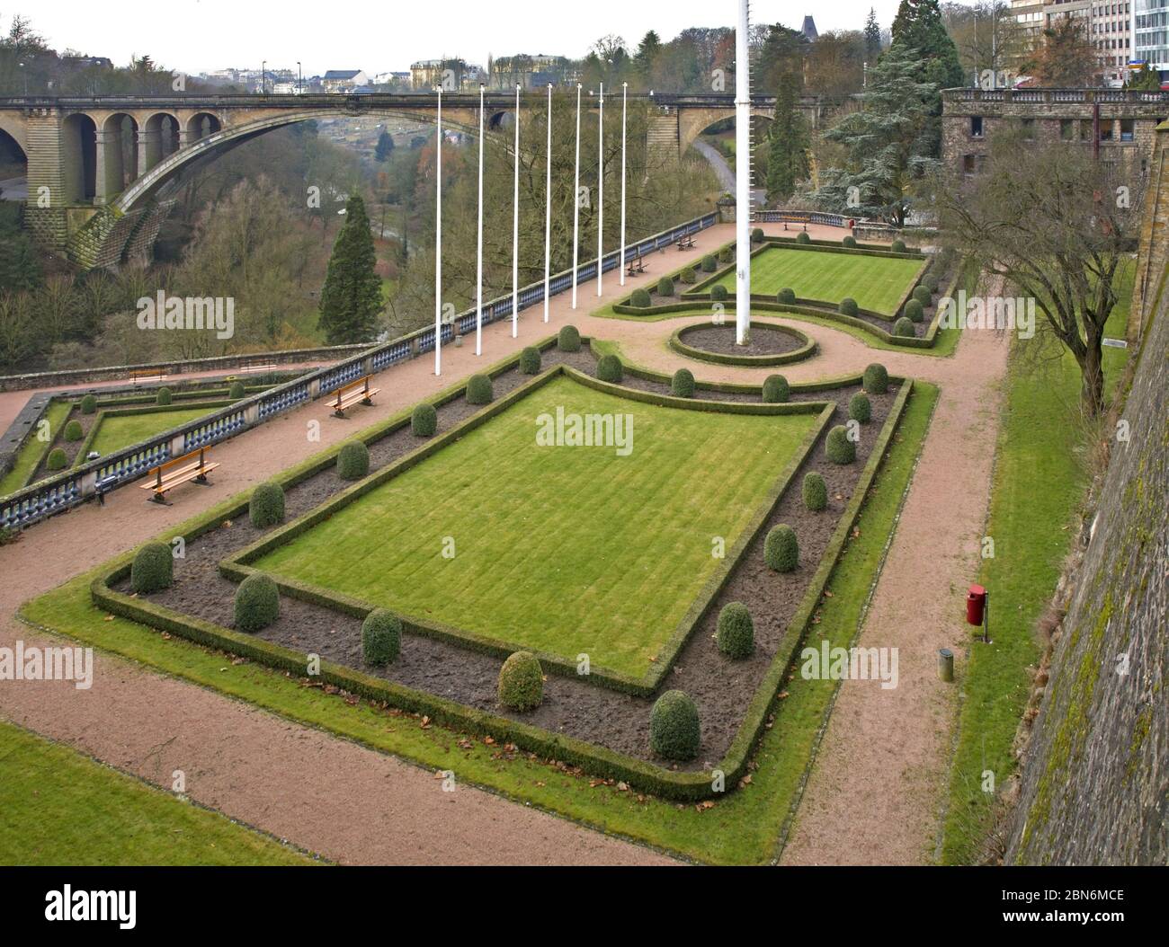 Adolphe bridge in luxembourg city hi-res stock photography and images ...