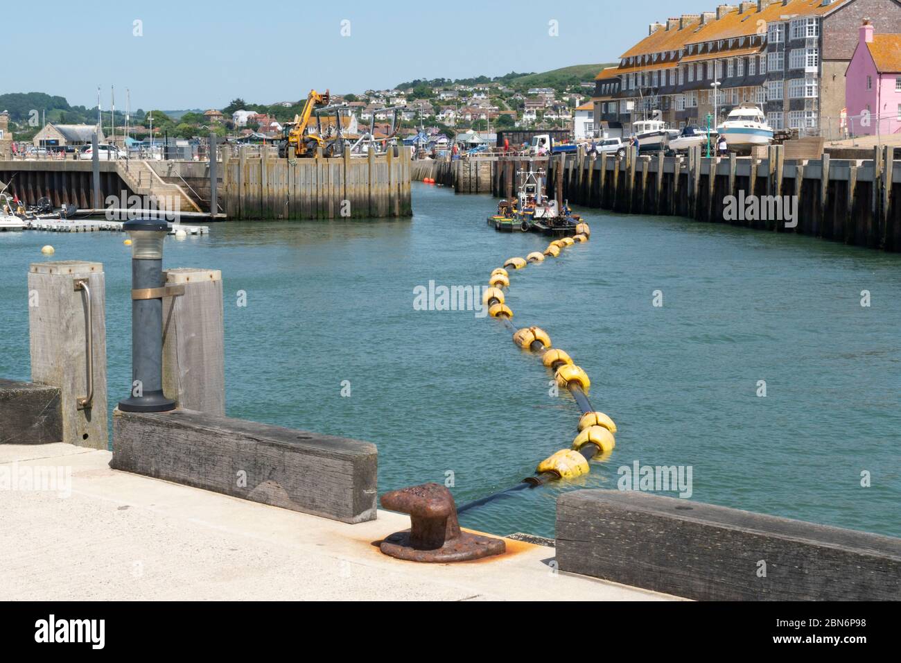 Dredging west bay harbour hi-res stock photography and images - Alamy