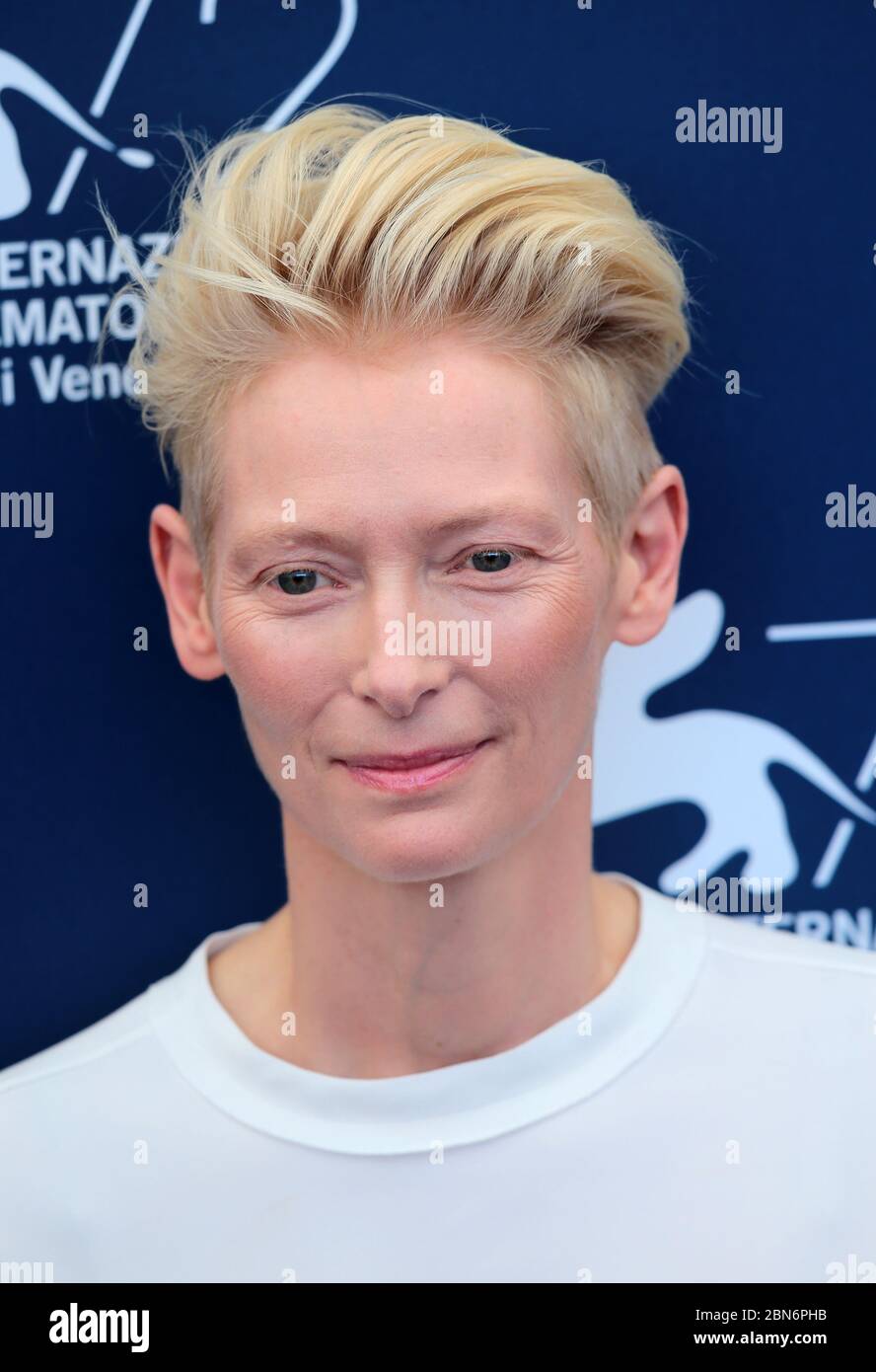VENICE, ITALY - SEPTEMBER 06: Tilda Swinton attends a photocall for 'A ...