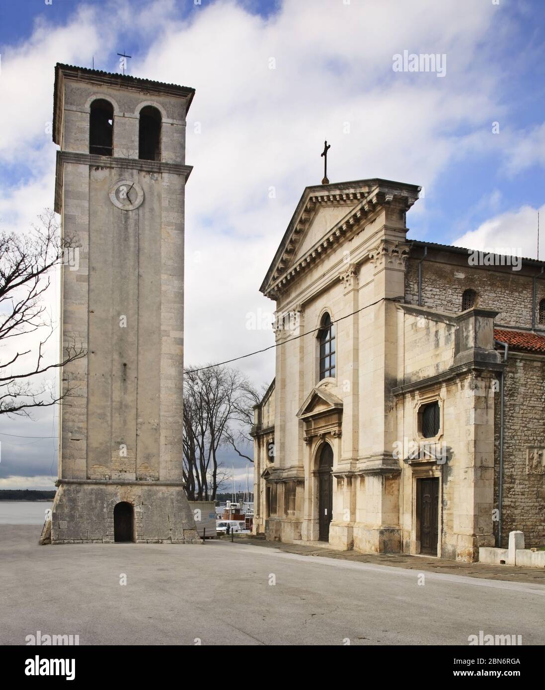Cathedral of the Assumption of the Blessed Virgin Mary in Pula. Croatia ...