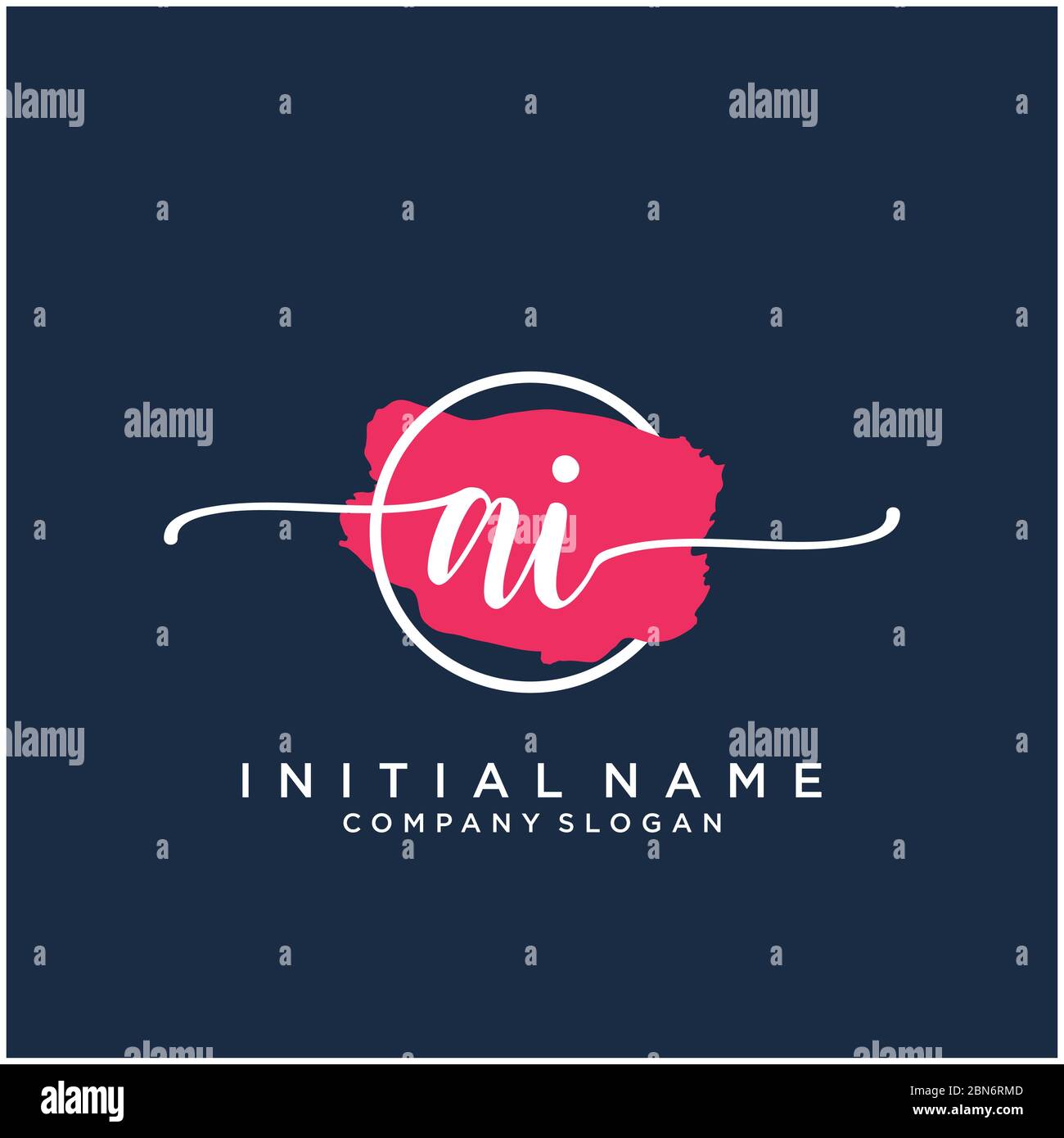Initials ai hi-res stock photography and images - Alamy