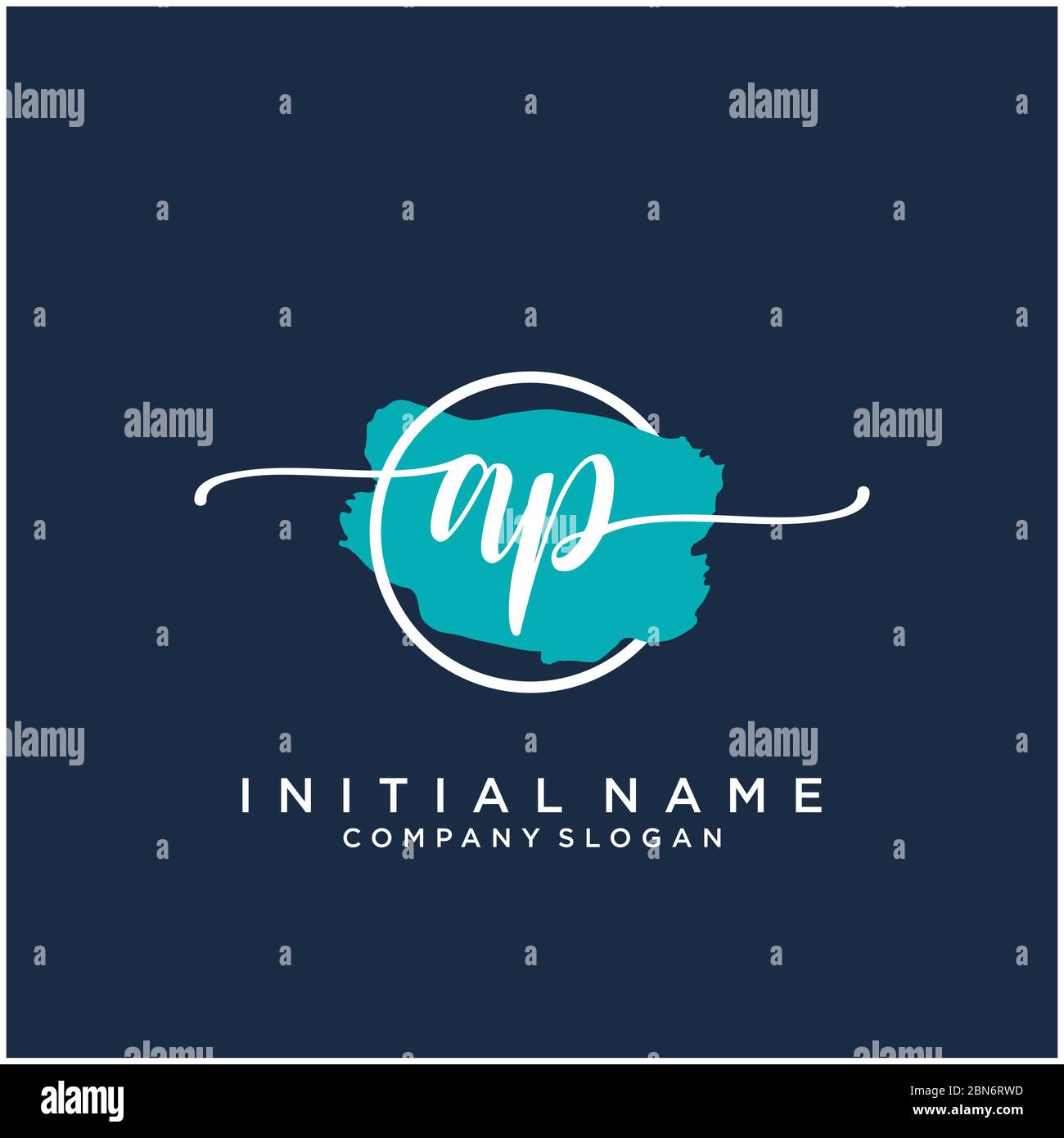 Initial ap logo vector vectors hi-res stock photography and images - Alamy