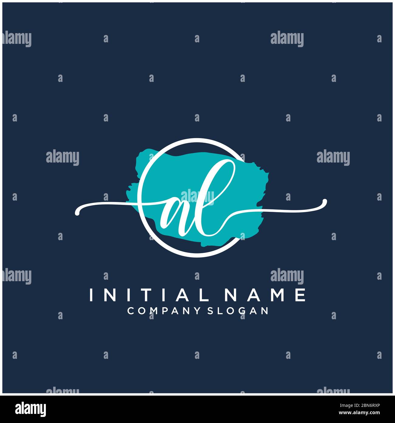 Al letter logo Cut Out Stock Images & Pictures - Alamy