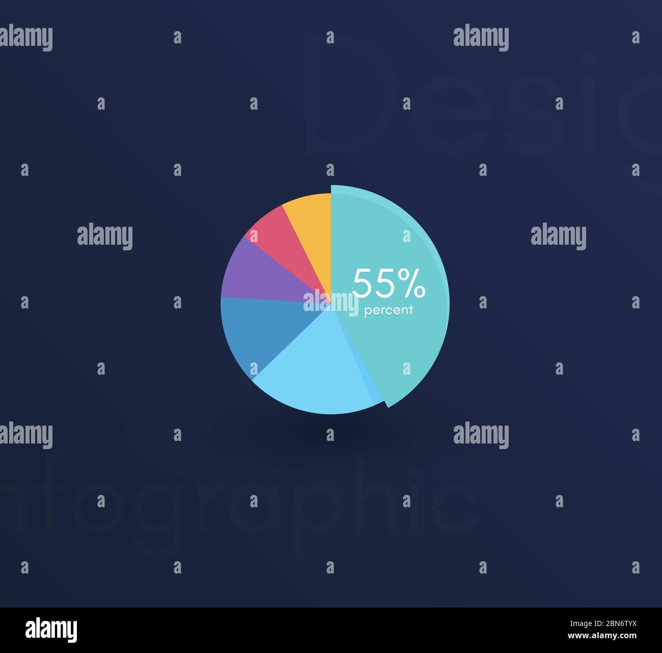 Vector graphic infographics. Template for creating web applications ...