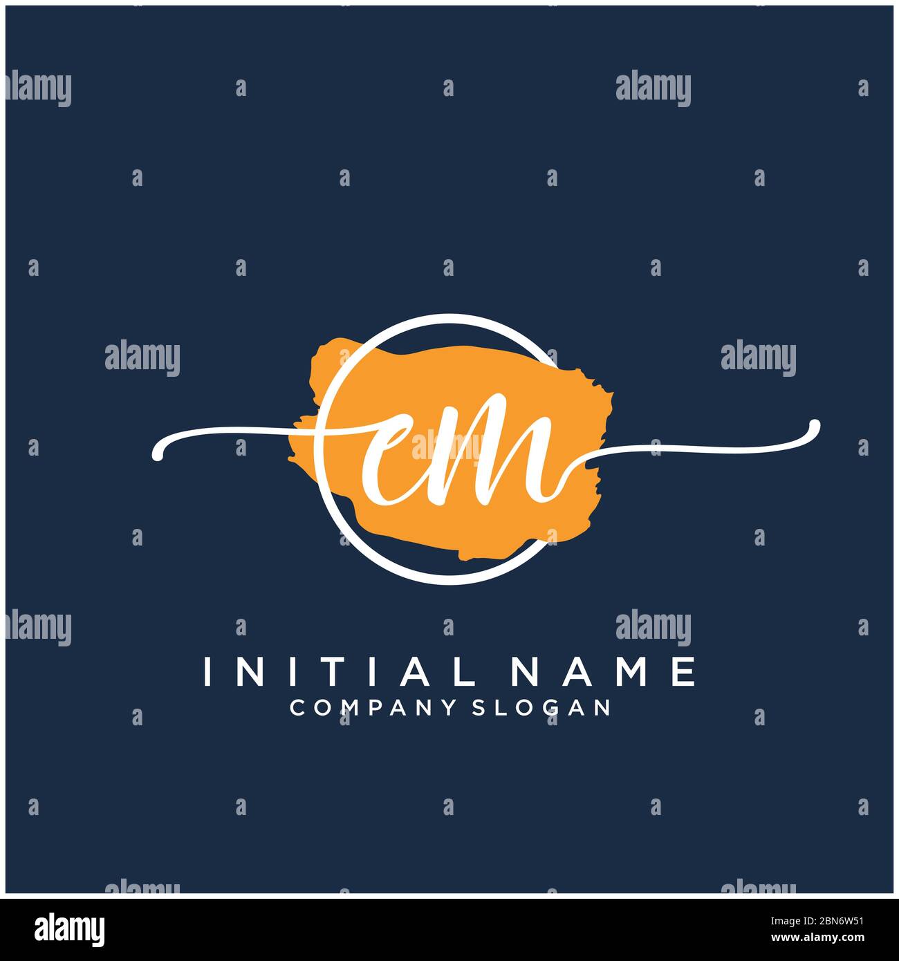 Em logo vector vectors hi-res stock photography and images - Alamy
