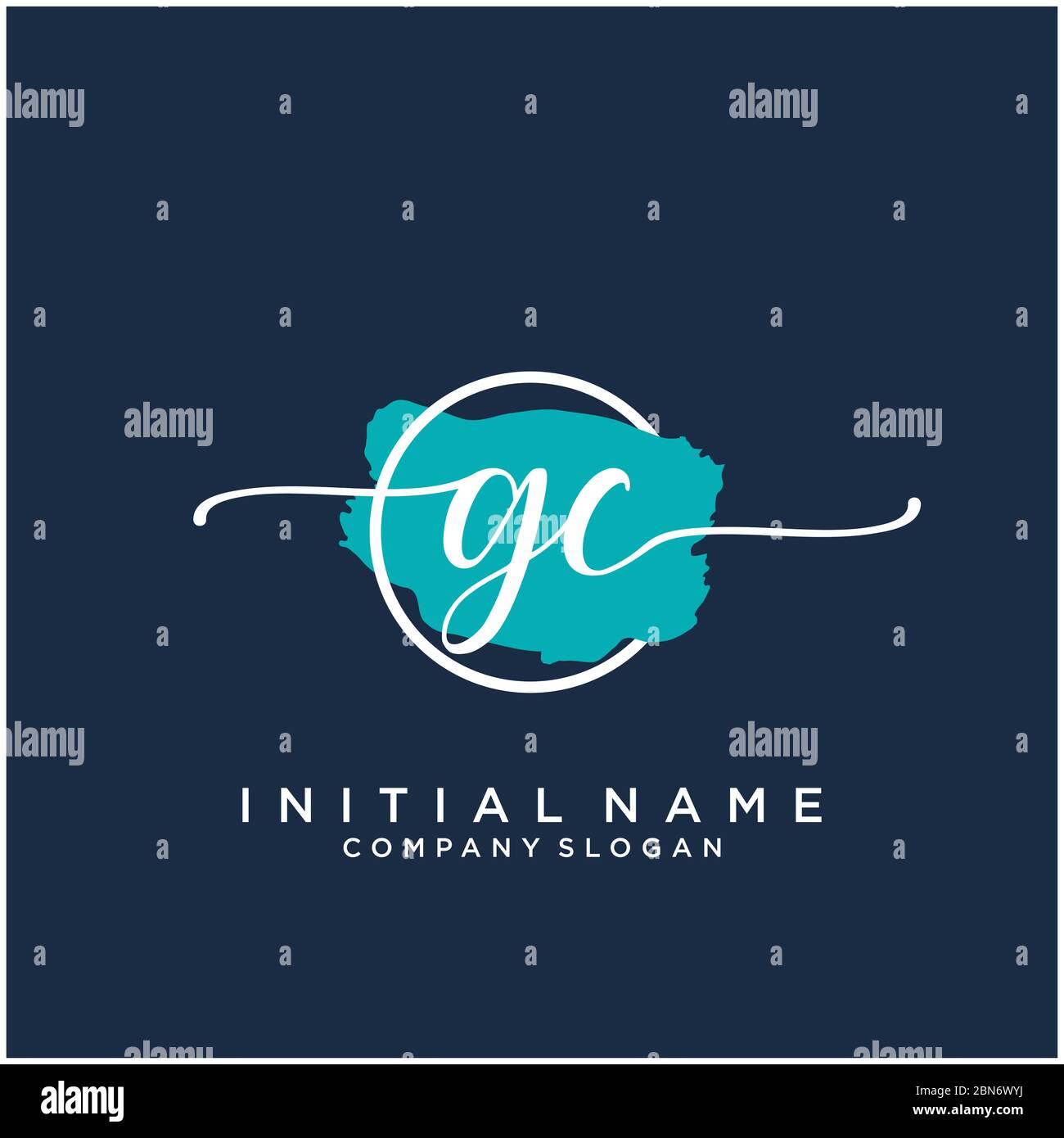 Letter gc logo vector vectors Black and White Stock Photos & Images - Alamy