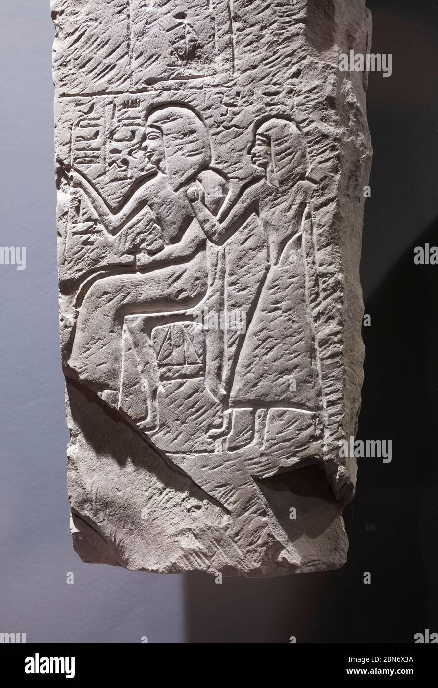 Scribe egypt papyrus new kingdom hi-res stock photography and images ...