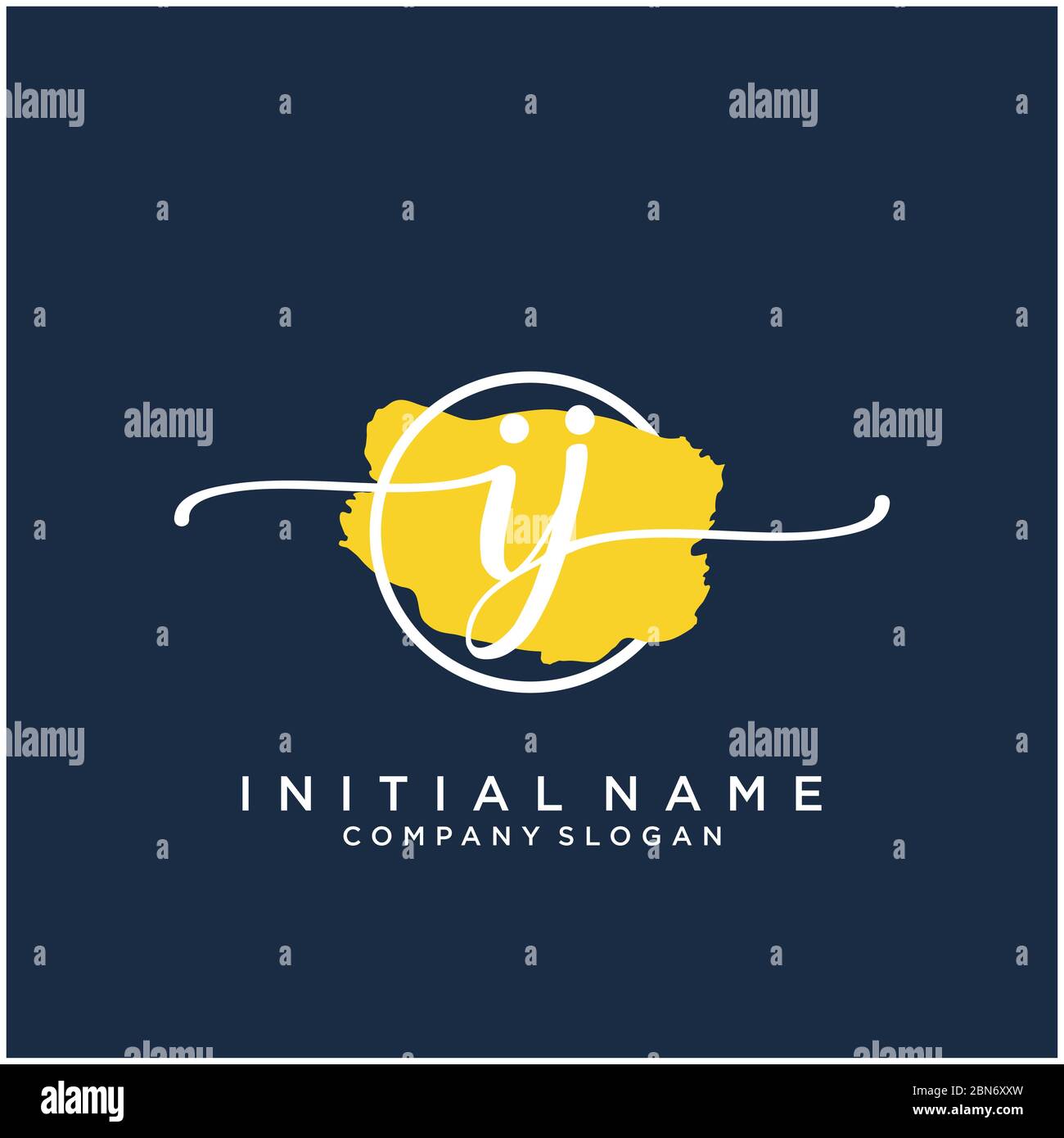 Initial ij hi-res stock photography and images - Alamy