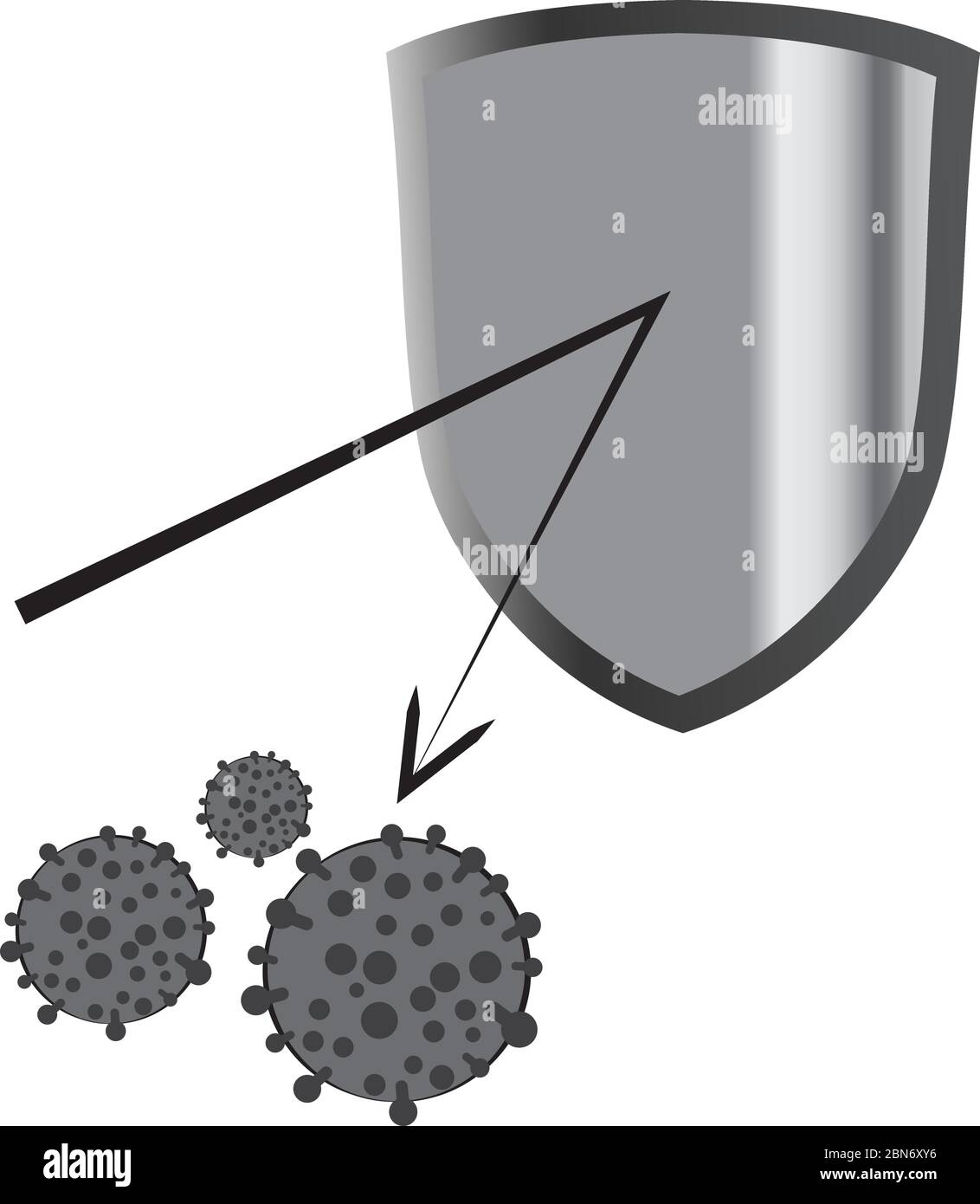 Common respiratory virus Cut Out Stock Images & Pictures - Alamy
