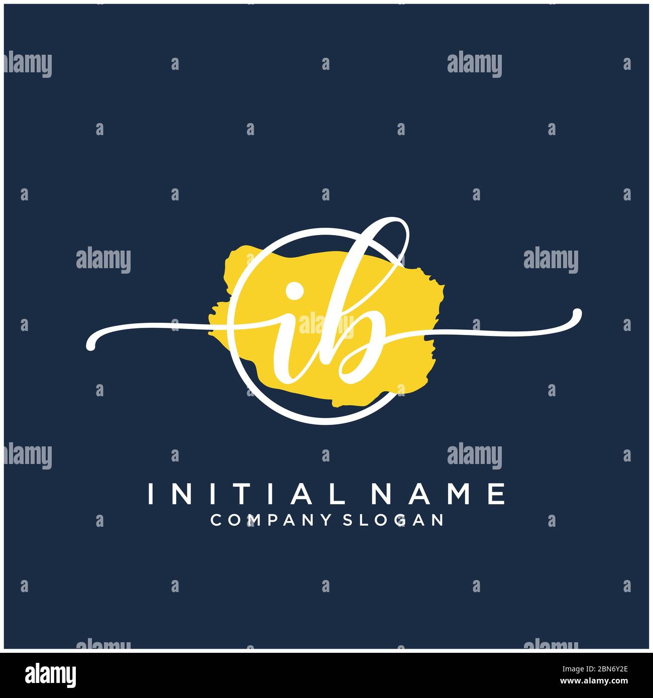 Ib Letter Stock Vector Images - Alamy